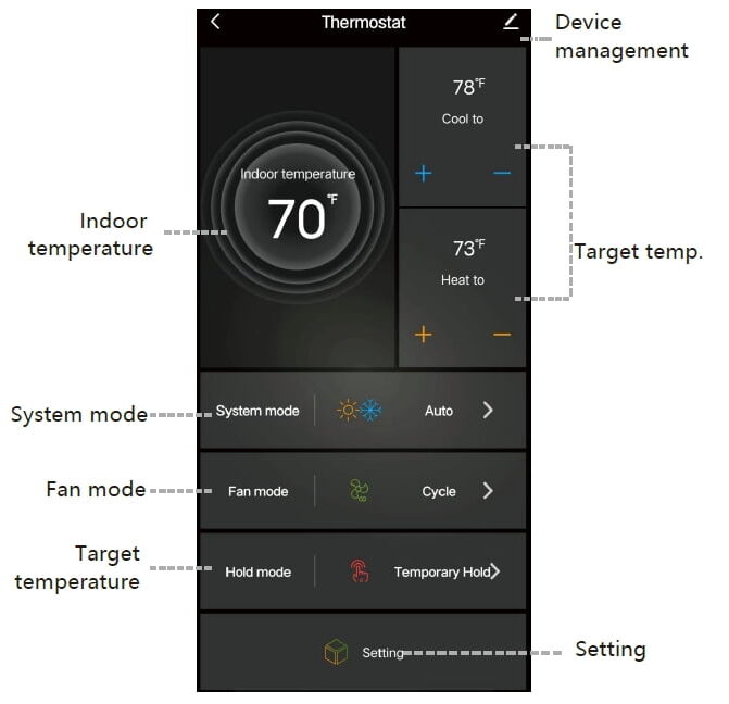New Smart Heat Pump Thermostat: EcoNet-HP | WiFi Enabled, Voice ...